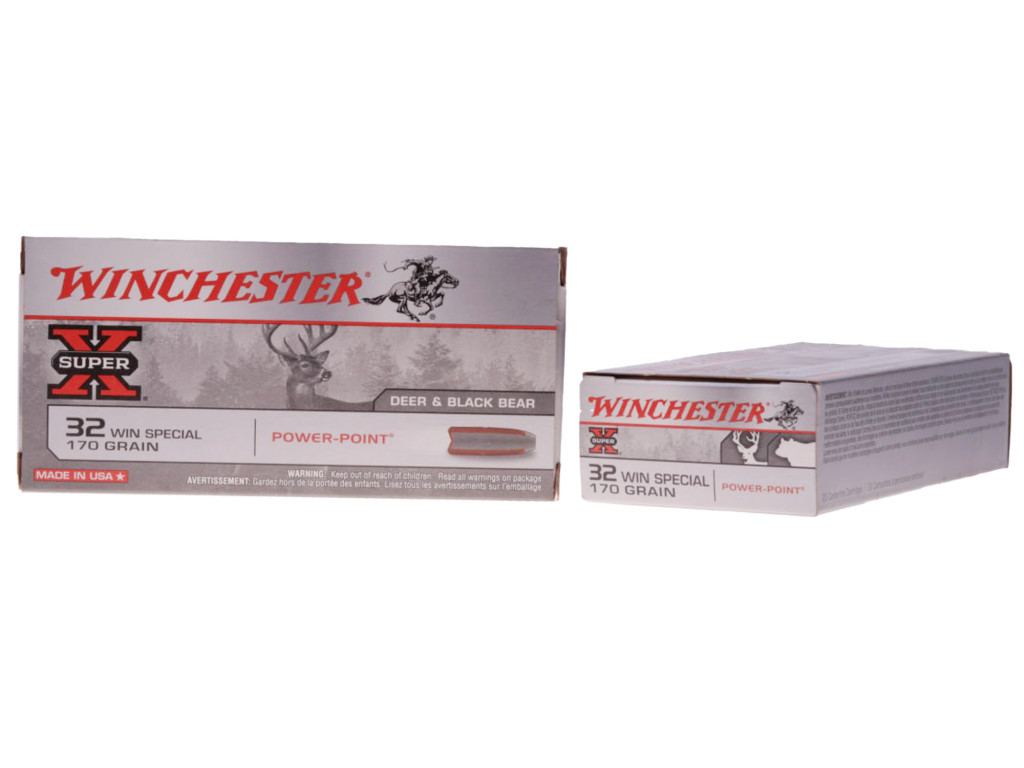 Winchester Ammunition, .32 Winchester Special, Power Point, 170 gr [20]